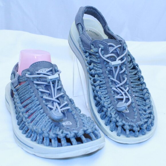 Keen | Shoes | Keen Size 85 Lt Gray Gargolyle Uneek Bungee Paracord ...